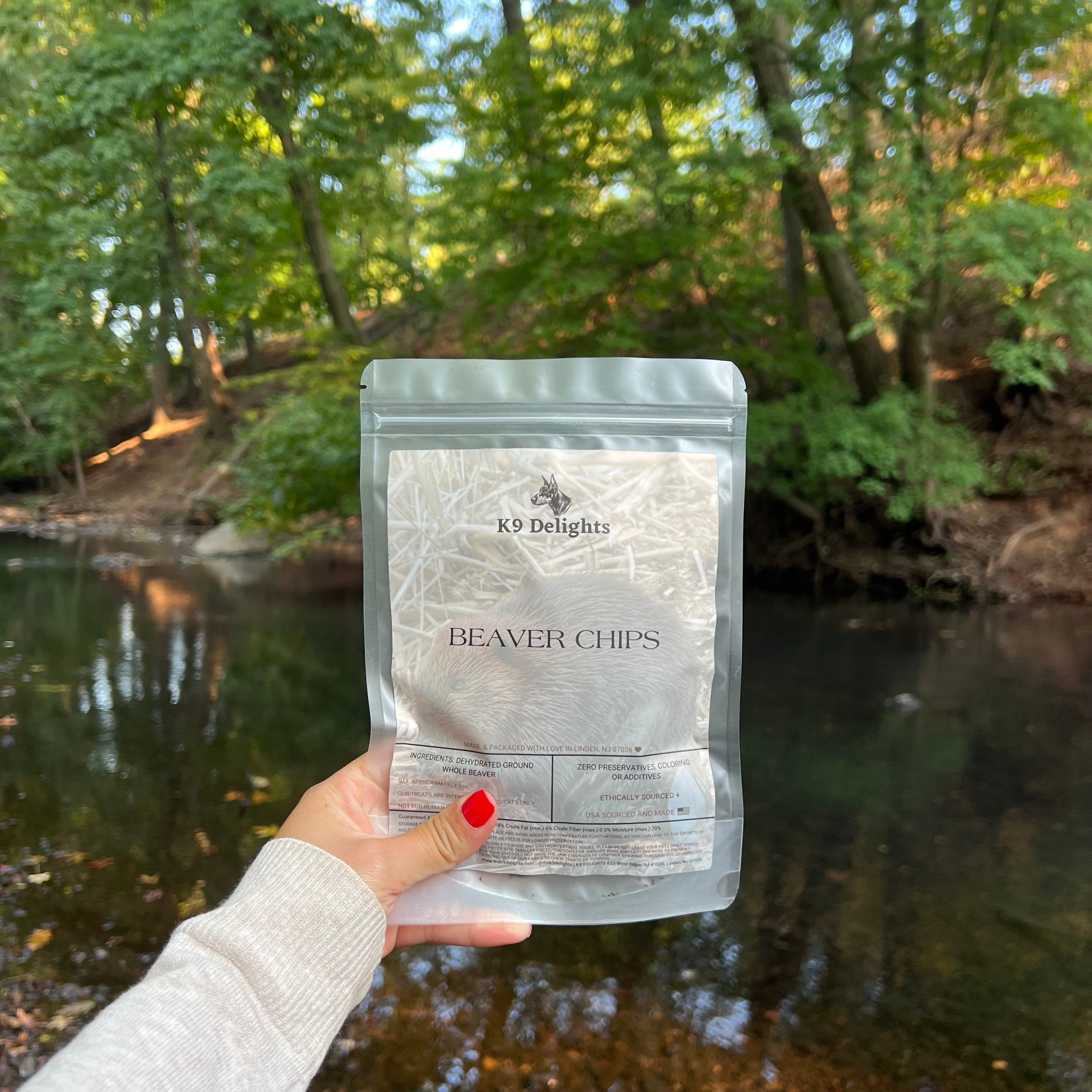 Beaver Chips – K9 Delights